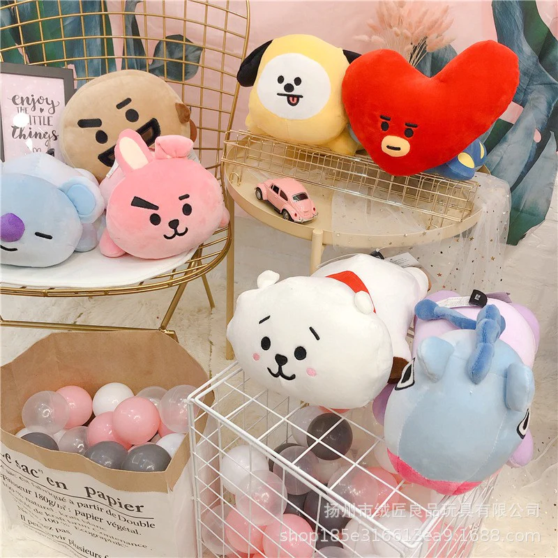 BT21 Lying Doll Plushies – KOJA INDIA